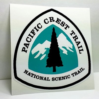 4 inch PACIFIC CREST TRAIL DECAL / PCT Vinyl Sticker, Hiking | eBay