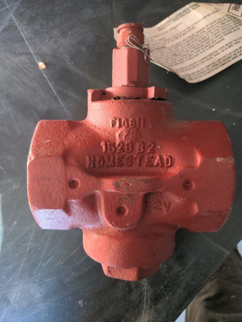 Homestead 1528B2 Plug Valve NOS for sale online | eBay