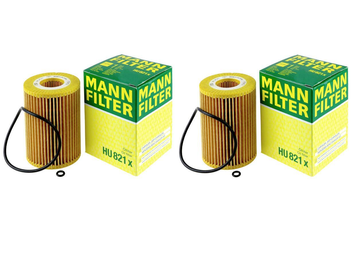 Mann Engine Oil Filter for 2010-2013 Mercedes ML350 Bluetec 4Matic ...