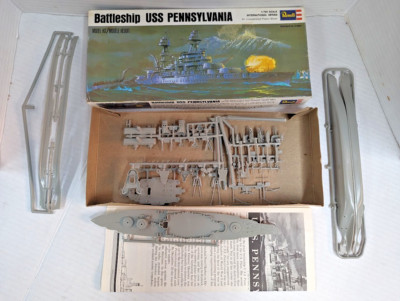 REVELL 1/720 Scale US Navy Battleship USS PENNSYLVANIA Model Kit #H-486 ...