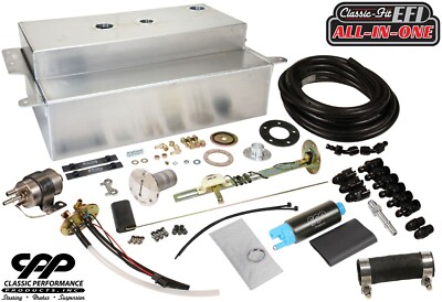 1953-56 Ford F-100 F100 Truck Fuel Injection EFI Aluminum Gas Tank Kit ...