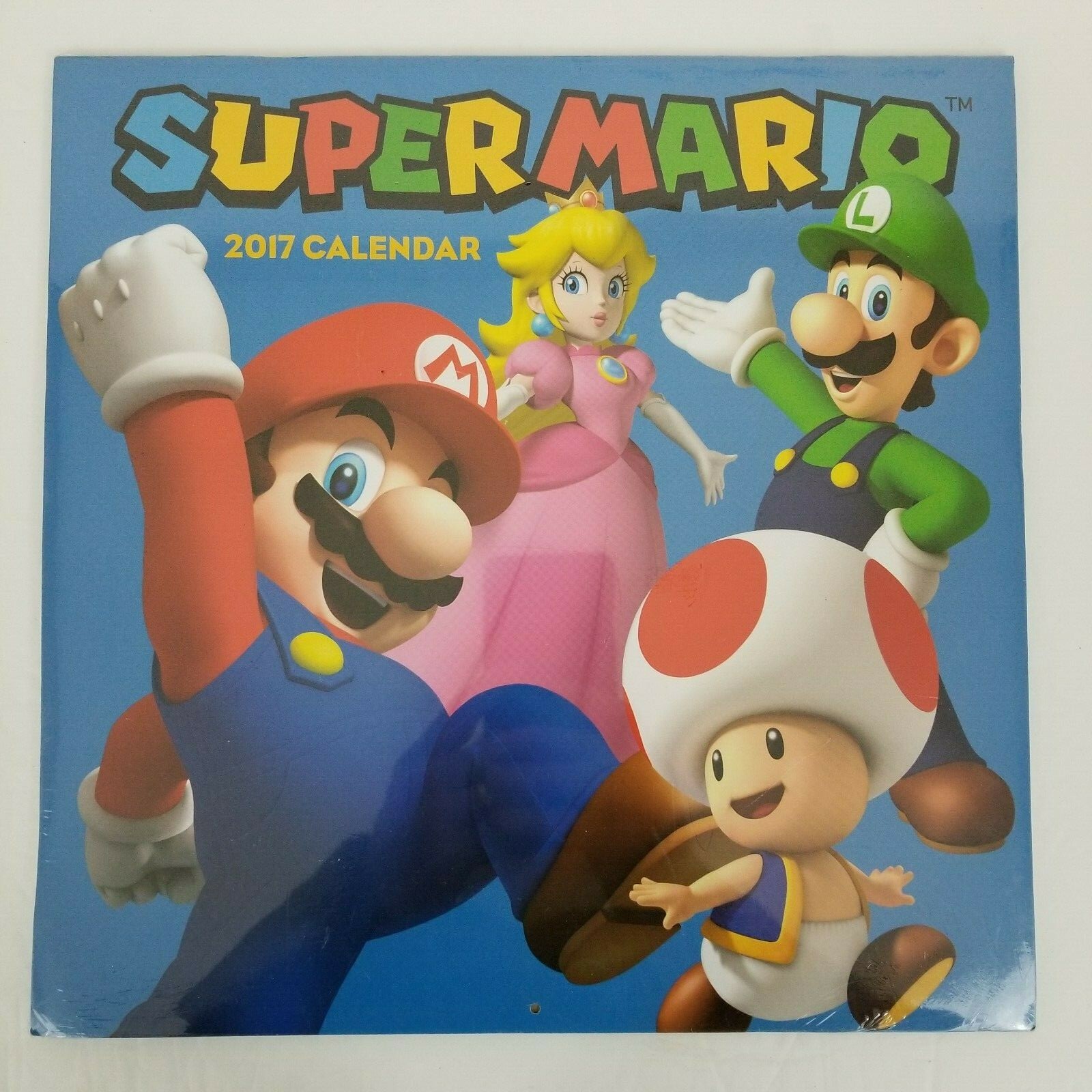 Super Mario 2017 Wall Calendar by Nintendo (2016, Calendar) for sale ...