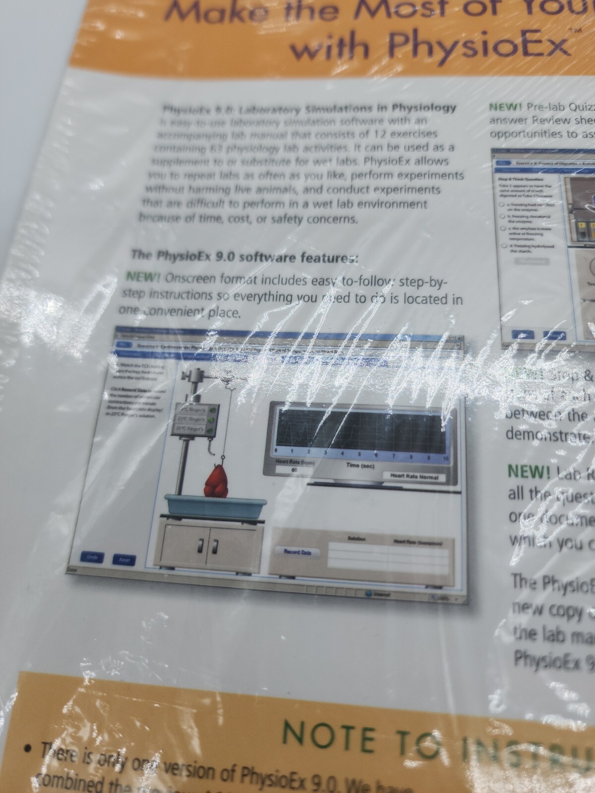 PhysioEx 9. 0 : Laboratory Simulations in Physiology by Peter Zao ...