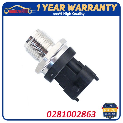 1x New Fuel Rail Pressure Sensor For Man Iveco Alfa Chevrolet Fiat GM ...