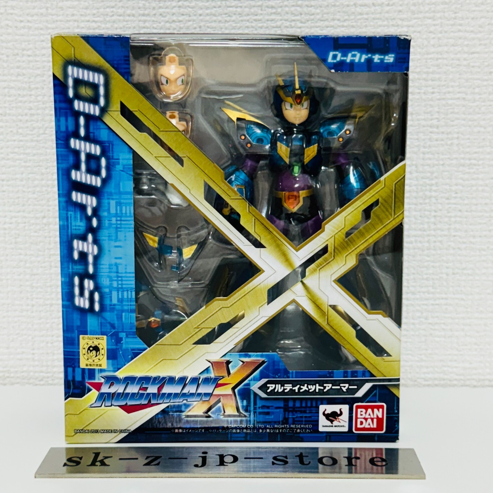 D-Arts Rock Man Megaman X X Ultimate Armor Action Figure Bandai From ...