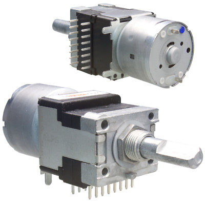 ALPS 100K 4 gang Potentiometer motorised 15A logarithmic RK168 Pot | eBay