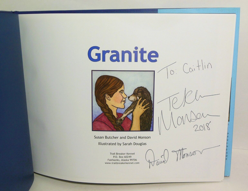 LN Granite Iditarod Sled Dog Race Winner Musher Susan Butcher Alaska ...