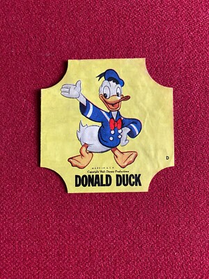 1950's, Walt Disney, Donald Duck, Bread Label (Scarce / Vintage) | eBay