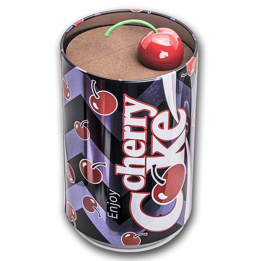 Coca-Cola® 1 oz Silver Cherry Coke Coin w/ Box & COA | eBay