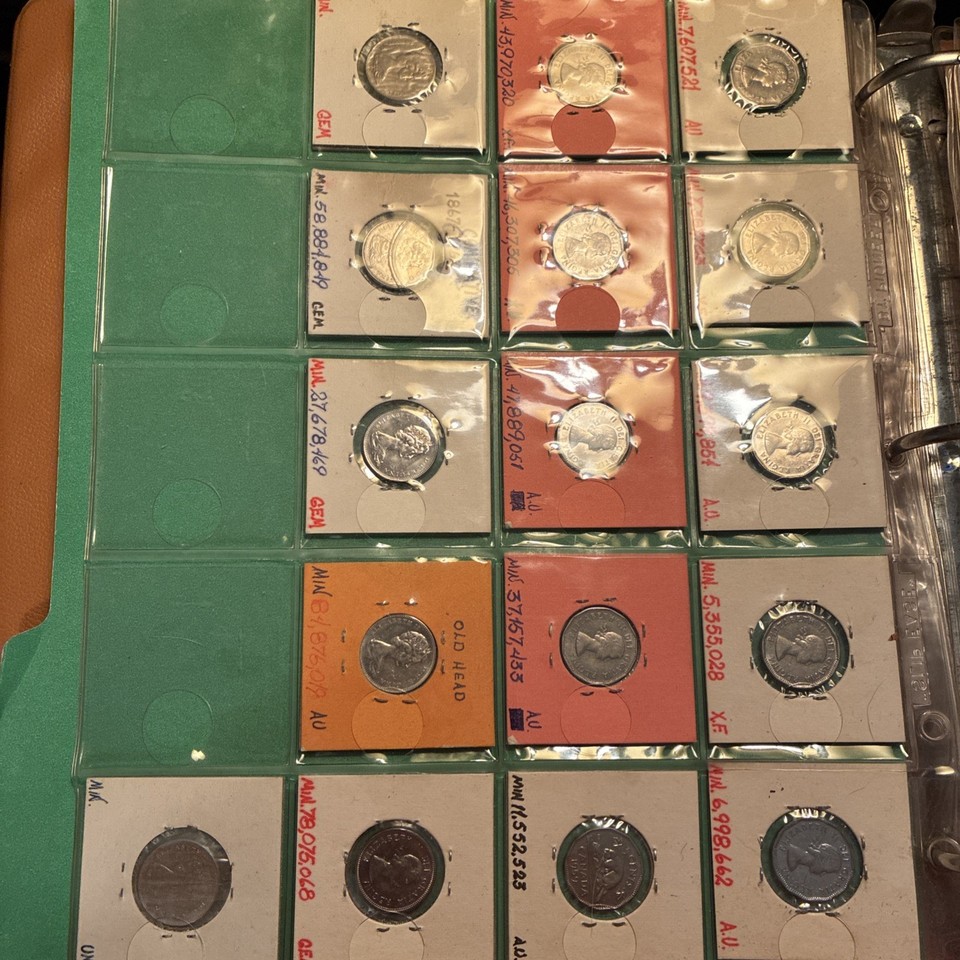 Full Vintage Rare Canadian 5 Cent Coin Collection 1923-1969 | eBay