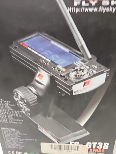 Flysky FS-GT3B Rc Transmitter & FS-GR3E Receiver 2.4Ghz 3 Channel Rc ...