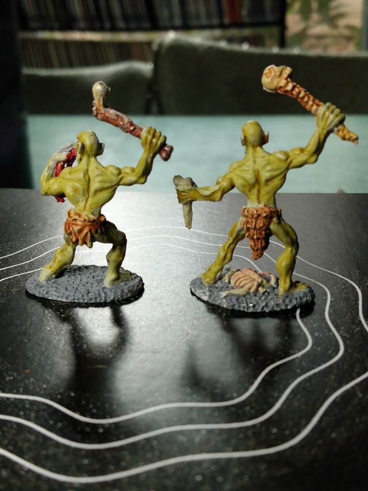 Vintage D&D Dungeons & Dragons Metal Miniature painted lot reaper ...