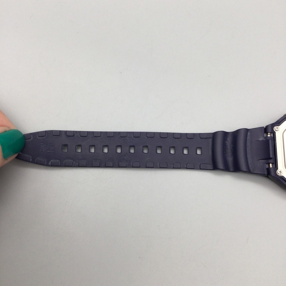 Casio Illuminator Watch Men 3224 W-218H 42mm Blue Digital Day Date ...