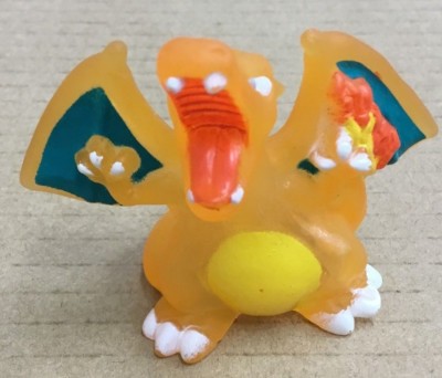 1996 Pokemon Finger Puppet Clear Charizard Gotta Catch Them All ...