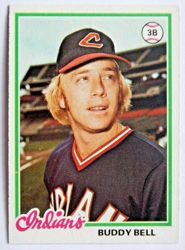 Buddy Bell #280 Topps 1978 Baseball Card (Cleveland Indians) VG | eBay