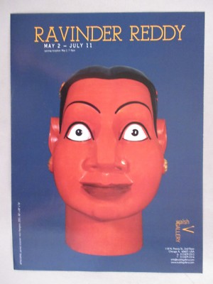 Ravinder Reddy Art Gallery Exhibit PRINT AD - 2003 | eBay