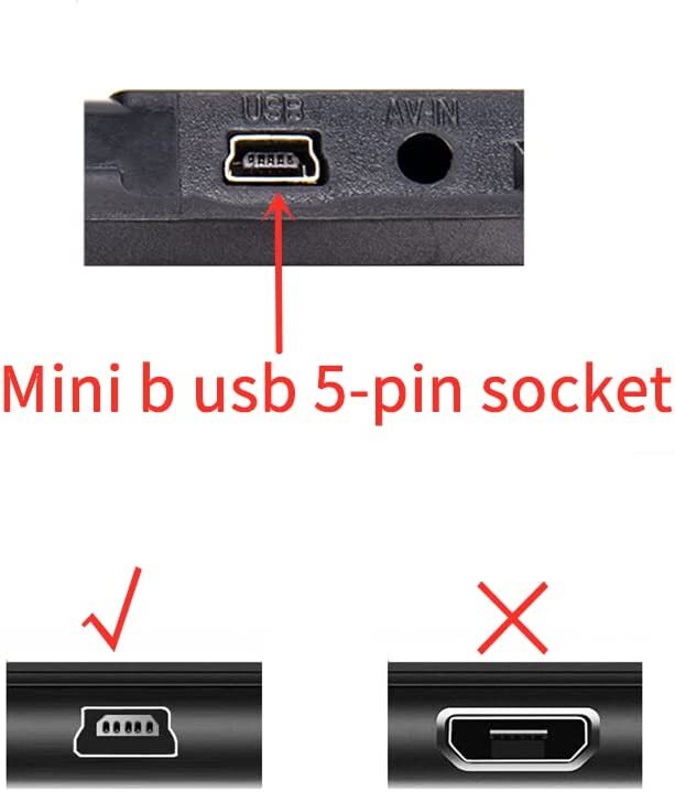 GoPro Go Pro Hero 1 2 3 3+ 4 HD USB Battery Charger Data Transfer Cable ...