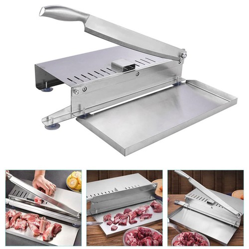 Manual Frozen Meat Slicer Beef Bones Cutter Fish Chicken Bone Cutter ...