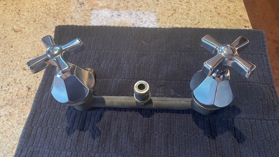 Vintage 1955 American Standard 8" Integral Faucet Rebuilt Restored | eBay