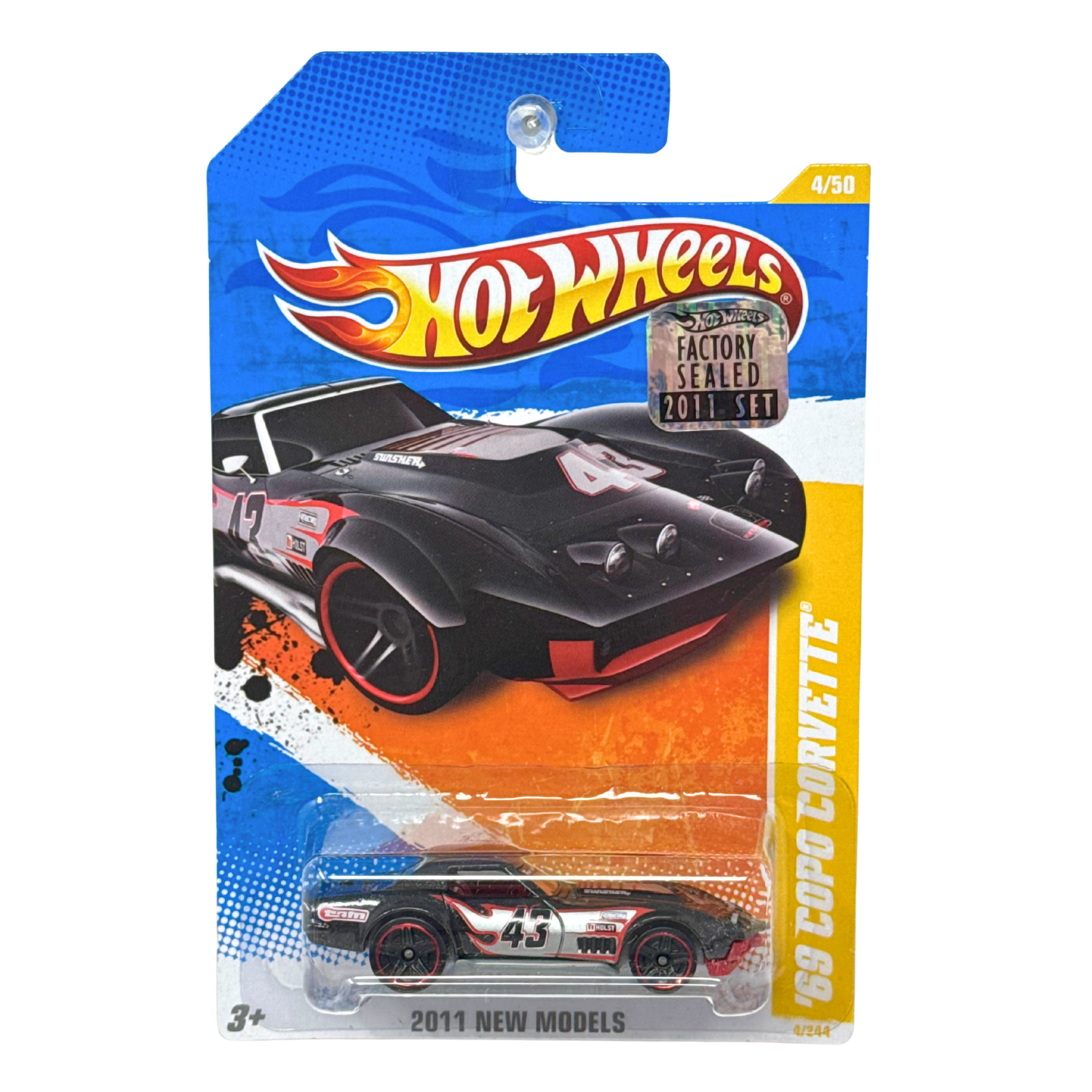 Hot Wheels New Models 1969 Chevy COPO Corvette 1:64 Diecast Factory ...