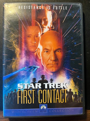 Star Trek: First Contact (DVD, 1998, Widescreen) ~Very Good 97361549477 ...