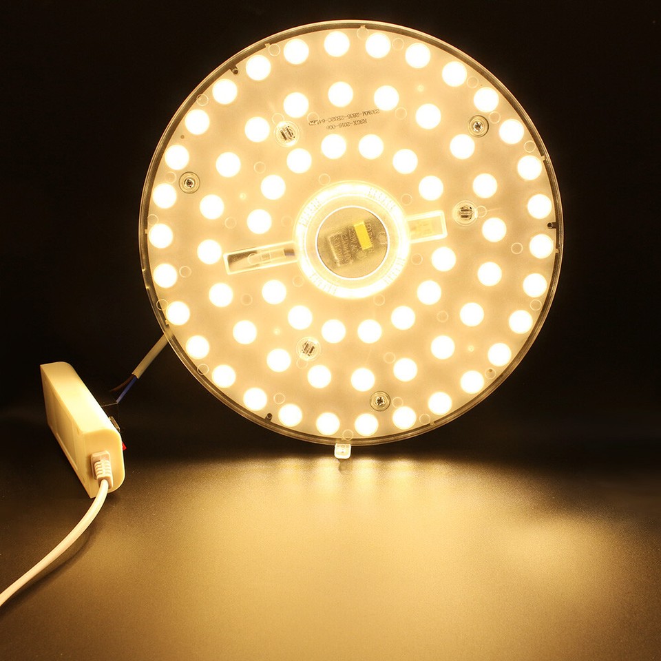 Round led 24w 40w White Warm ceiling light replacement Lamp AC110V-220V ...