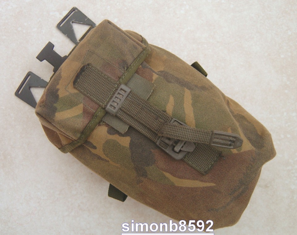 UK BRITISH ARMY SURPLUS ISSUE DPM IRR PLCE UTILITY WEBBING POUCH,AMMO ...