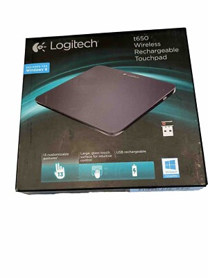 Logitech T650 Wireless Rechargeable Touchpad | eBay