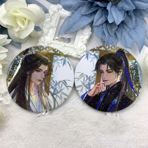 The Husky and His White Cat Shizun Chu Wanning Mo Ran Badge Pin Brooch ...