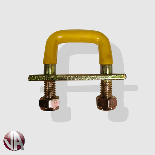 Lashing Ring Cleat PVC Coated 55mm Yellow Trailer Dropside Truck Load ...