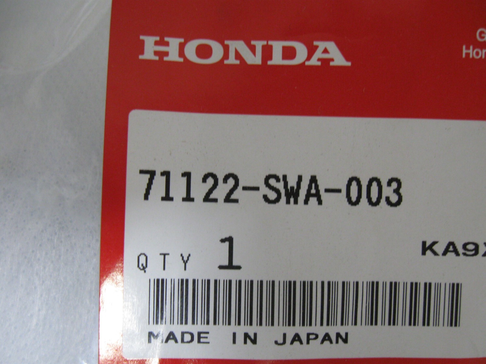 Honda 71122-SWA-003 Front Grille Molding for 07-09 CR-V | eBay