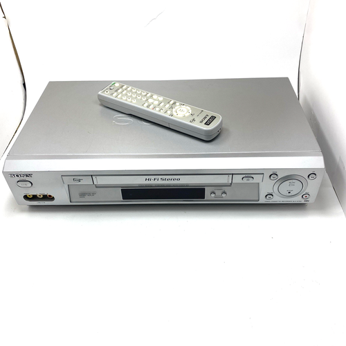 Sony VHS VCR SLV-N700 Hi-Fi Stereo 4-Head VHS Player W/ Remote Read ...