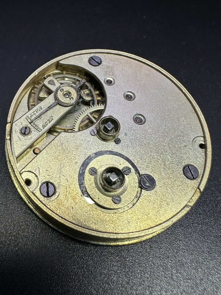 42mm Antique 1800s Henry E Peck London Key Wind/Set Pocket Watch ...