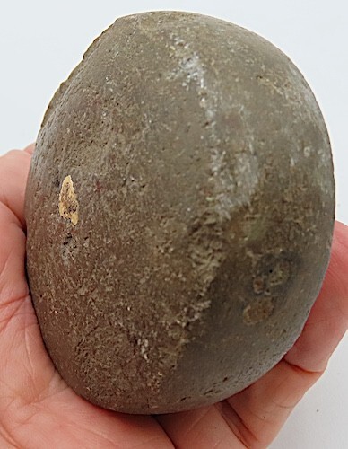 CA. 200 PLUS YEARS OLD POLISHED ANCIENT HAWAIIAN ULU MAIKA GAME STONE ...