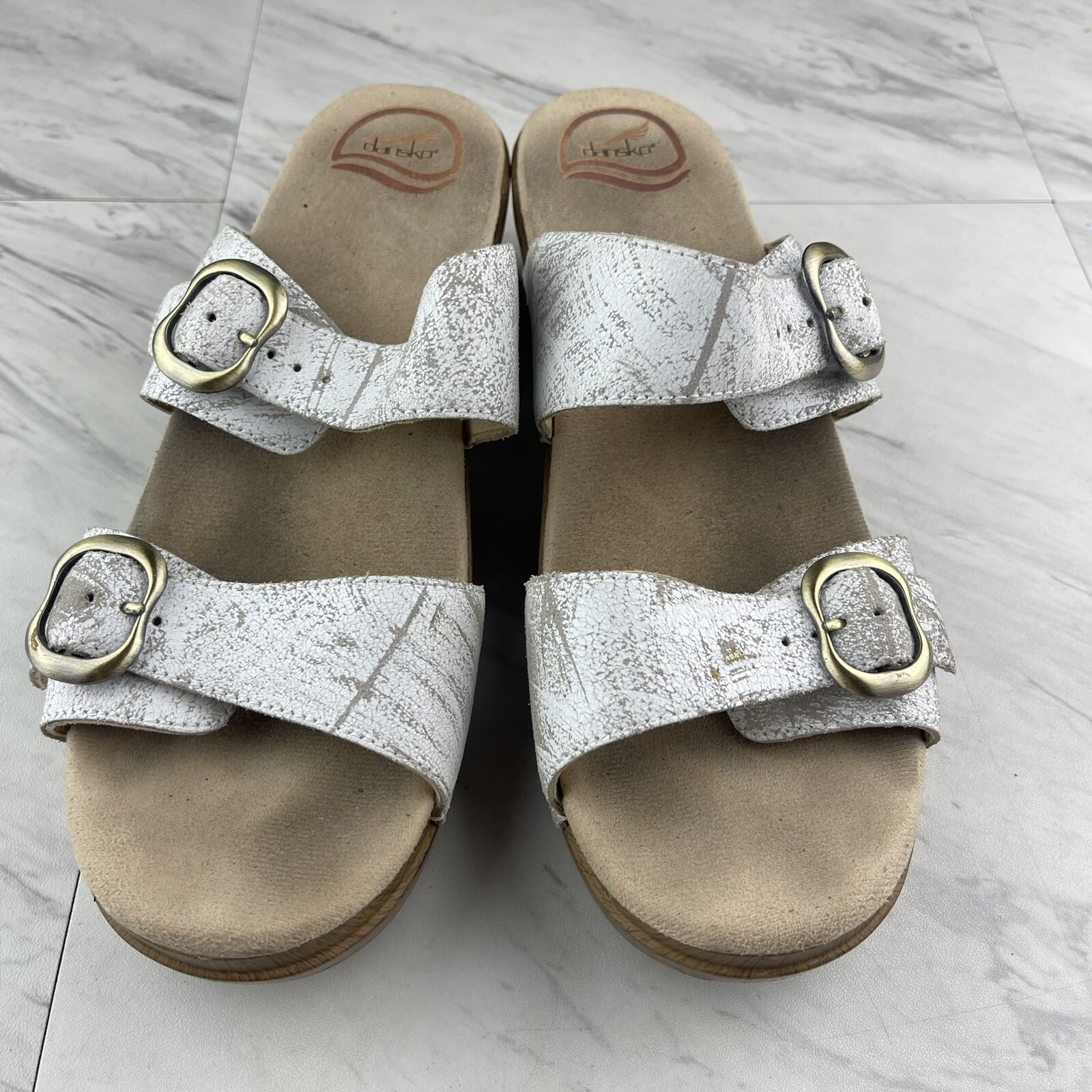 •Dansko Women Sophie Comfort Leather Clog sandals 984… - Gem