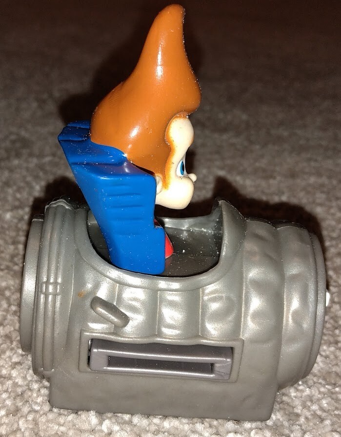 Jimmy Neutron Burger King Rocket Toy Boy Genius 2002 VTG | eBay