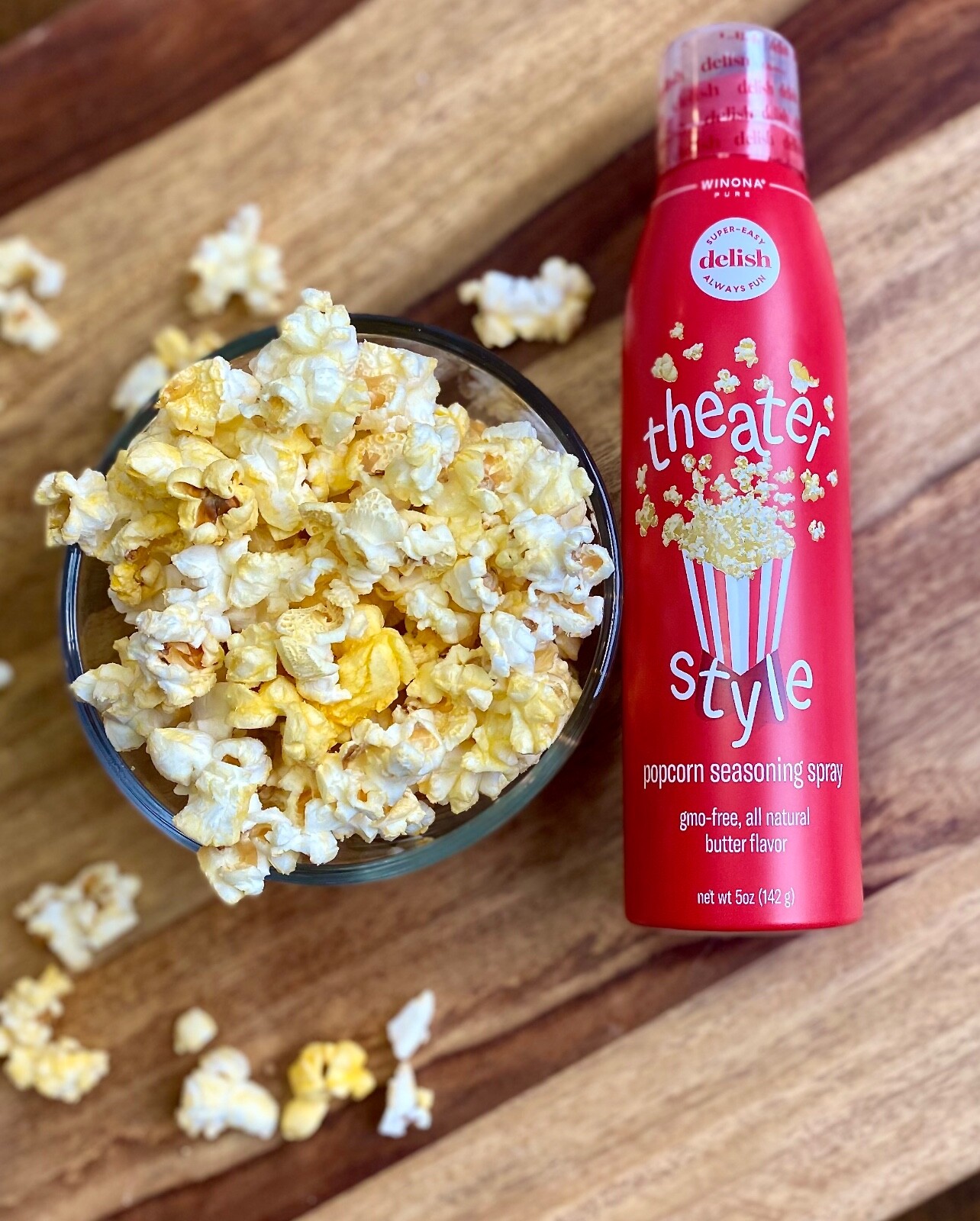 Pure Popcorn Butter, Theater Style 5 Ounce Delicious Popcorn Spray 2 ...