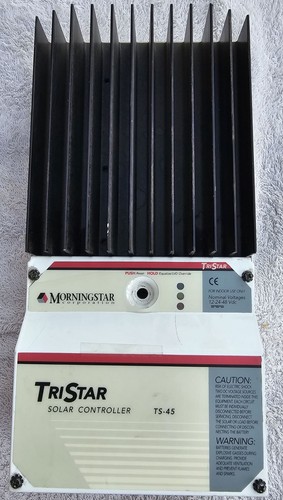 Morningstar TS-45 TriStar-45 Amp 12/24/48 Volt PWM Solar Charge ...