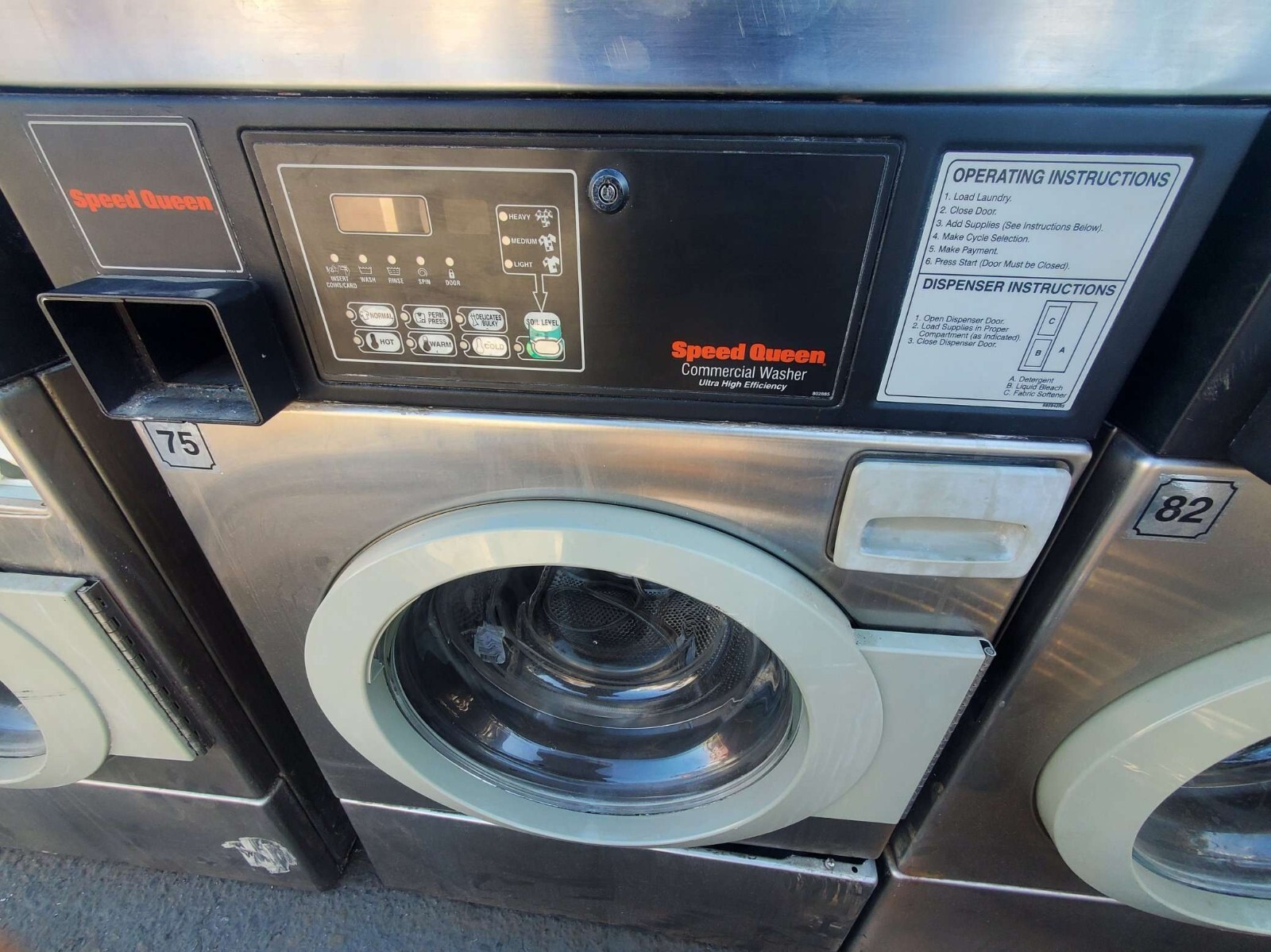 SPEED QUEEN 22 LB FRONT LOAD WASHER MODEL : SFNLCFSG111TN01 | eBay