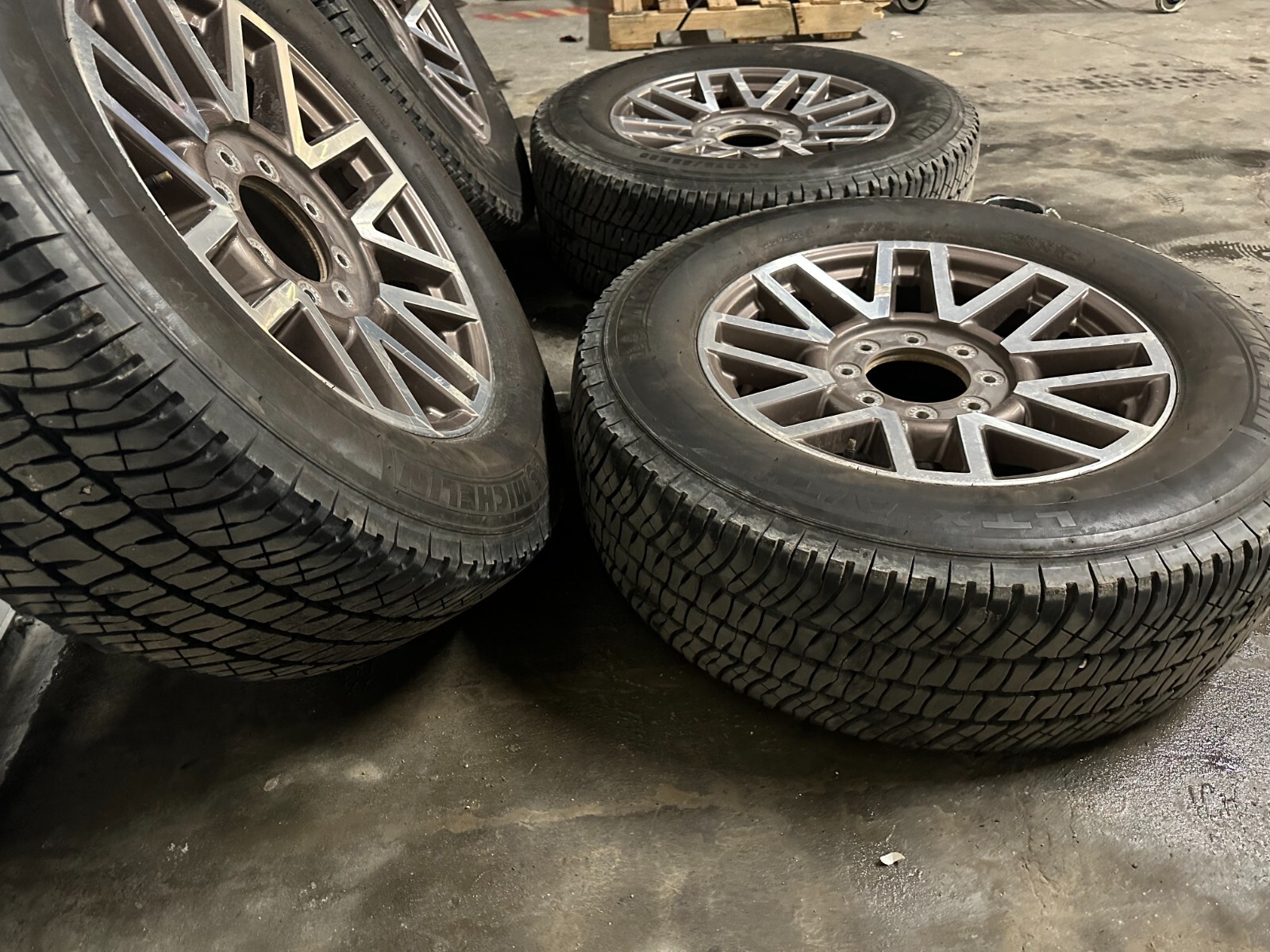 2017 FORD F250 F350 KING RANCH WHEELS RIMS TIRES 20" 8X170 MICHELIN ...