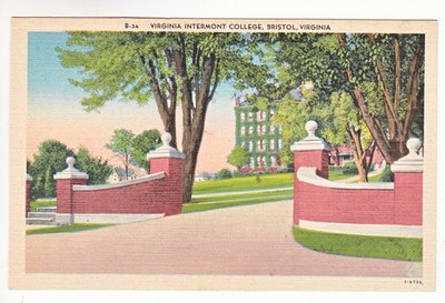 Postcard: Virginia Intermont College, Bristol, Virginia | eBay