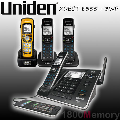 Uniden XDECT 8355 8315 8305 Cordless Long Range DECT Phone Handset ...