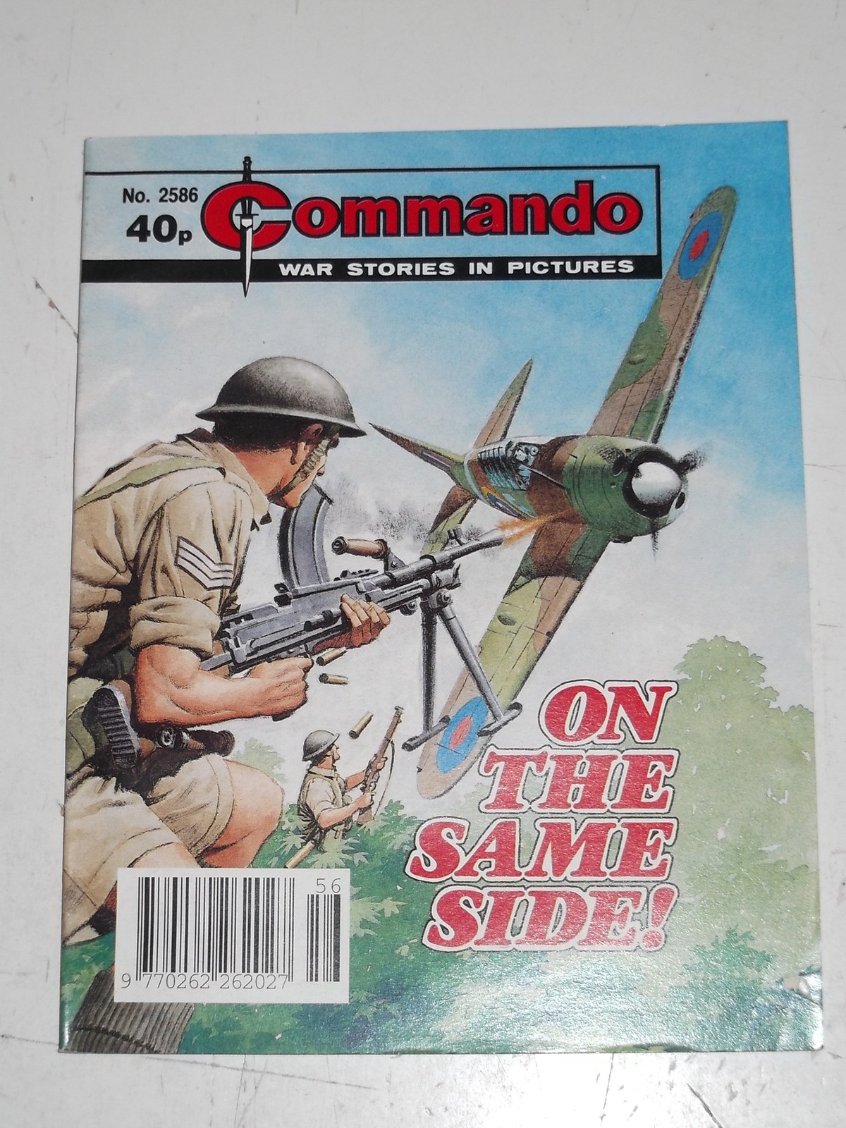 COMMANDO #2586 WAR STORIES POCKET PICTURE LIBRARY BRITISH WEEKLY COMIC ...