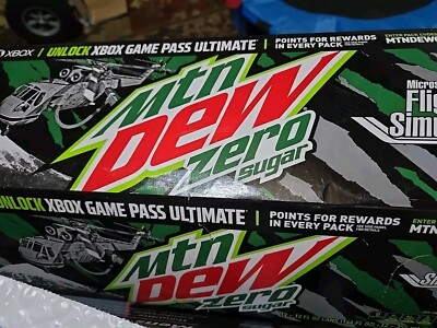 Mountain Dew Xbox Ultimate Gaming Pass Codes | eBay