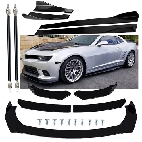 For Chevy Camaro Front Splitter Bumper Lip Spoiler Body Strut Rods ...