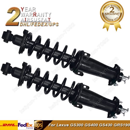 Pair Rear Shock Absorber Struts Assembly For Lexus GS300 GS400 GS430 ...