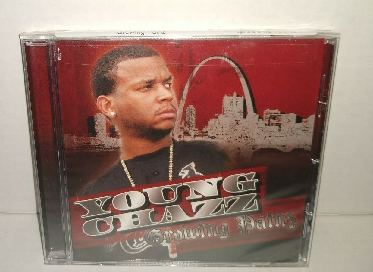 YOUNG CHAZ Growing Pains SEALED CD Rare 2008 STL Indie Hip-Hop ...