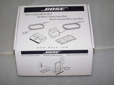 Bose Wave Connect Kit for iPod/iPhone (30-pin) Brand New Sealed 315527 ...