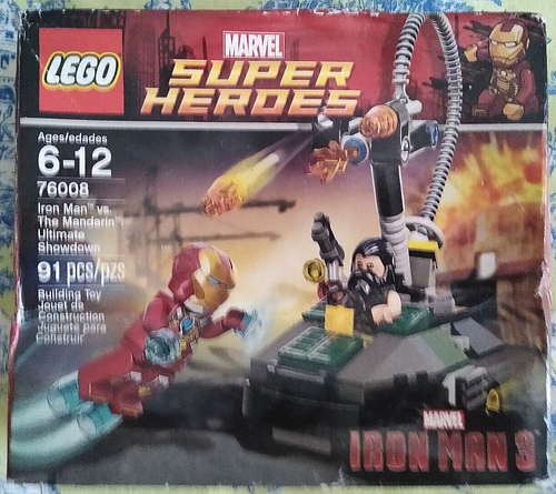Lego 76008 Marvel Super Heroes Iron Man vs The Mandarin Ultimate ...