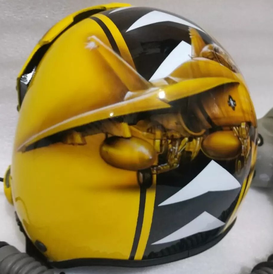 HGU-33 JOLLY ROGER CUSTOM ,NAVAL AVIATOR PILOT FIGHTER HELMET | eBay